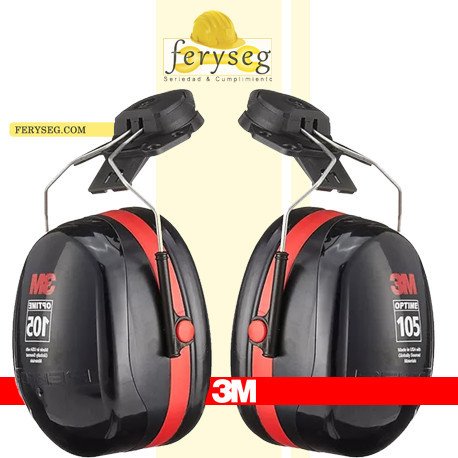 Protector auditivo marca 3m Optime 105 H10P3E productos 3M Colombia
